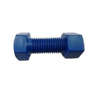 China Stainless Steel Hexagon Head Bolts with Xylan Coating Superior Strength and Durability for sale