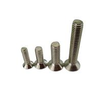 China Cross Recess Stainless Steel Bolts with Metric Measurement System and HEX Head Style for sale