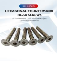 China Cross Recess Stainless Steel Bolts with Metric Measurement System and HEX Head Style for sale