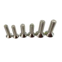 China Standard Stainless Steel DIN7991 Flat Head Hexagon Socket Bolt Countersunk Allen Bolt Screw for sale