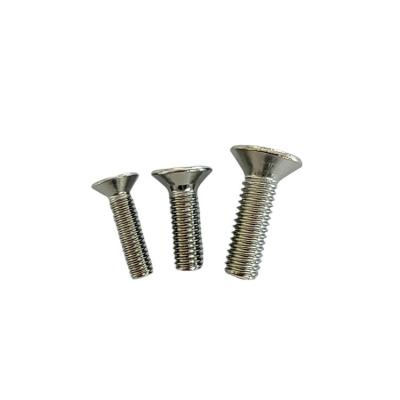 China INCH Measurement system Top selling 304 Stainless Steel Countersunk Head Flat Hex Socket Flat Head M4 M5 M6 M8 for sale