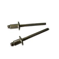 China Stainless Steel Standard Rivet 3.0mm Open End Blind Rivets in Nature Color Round Head for sale