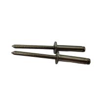 China Stainless Steel Standard Rivet 3.0mm Open End Blind Rivets in Nature Color Round Head for sale