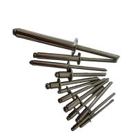 China Stainless Steel Standard Rivet 3.0mm Open End Blind Rivets in Nature Color Round Head for sale