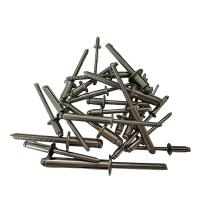 China Standard DIN 4.8mm Open End Blind Rivets Stainless Steel Round Head High Strength for sale