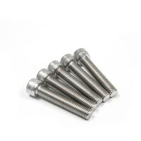 China Full Thread Type Stainless Steel Cup Head Bolts M3 M4 M5 M6 Hex Socket Allen Key Bolt DIN912 for sale