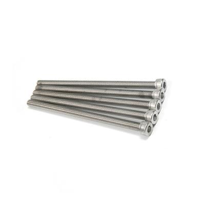 China 304 Stainless Steel Hex Socket Bolts DIN 912 Plain Finish for Wine Glass Head Bolts for sale