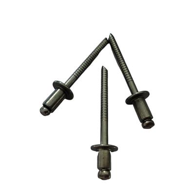 China Standard Rivet 6.4mm Open End Blind Round Head Stainless Steel for Easy Installation for sale