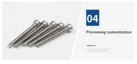 China 304 Stainless Steel Hex Socket Bolts DIN 912 Plain Finish for Wine Glass Head Bolts for sale