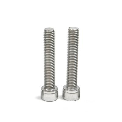 China Metric Cylindrical Head Socket Head Bolt 304 Stainless Steel DIN912 Socket Head Cap Screw for sale