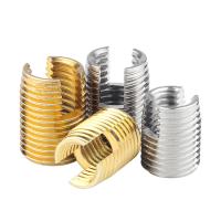 China Stainless Steel M4 Self Tapping Thread Insert Screw Fasteners with Coarse and Fine Thread for sale