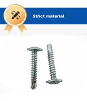 China ZINC Finish Stainless Steel Screw with Self-drilling Dovetail Head Style and Good for sale