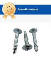 China ZINC Finish Stainless Steel Screw with Self-drilling Dovetail Head Style and Good for sale