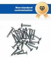China ZINC Finish Stainless Steel Screw with Self-drilling Dovetail Head Style and Good for sale