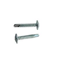 China Stainless Steel Cross Round Head Drill Screws Pad Large Galvanized Flat Head Self-Drilling Dovetail Screws for sale