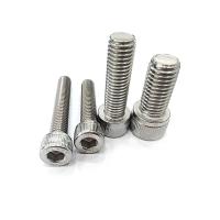 China 304 Stainless Steel Hexagonal Cylindrical Head Screw Lengthened with Full Thread Type for sale