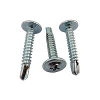 China 2024 Stainless Steel Cross Recessed Round Washer Self Drilling Screw with ODM Support for sale