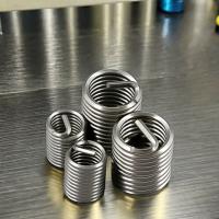 China 304 Stainless Steel Screw Thread Repair Sleeve Wire Coiled Helical Sleeve Thread Insert for sale