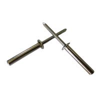 China Stainless Steel Blind Rivet with Durable Sealing Length 6-25mm Finish Bright Uncoated for sale