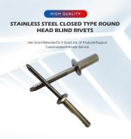China Stainless Steel Blind Rivet with Durable Sealing Length 6-25mm Finish Bright Uncoated for sale