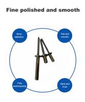 China Stainless Steel Round Head Blind Rivet with DIN Standard and Wide Range of Sizes for sale