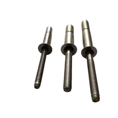 China OEM Accepted 4.8/6.4/7.8mm Stainless Steel Blind Rivets with Open Countersunk Head for sale