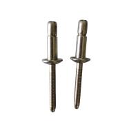 China Blind Rivet Round Head Semi-Tubular Rivet with Tensile Strength of Stainless Steel 304 for sale