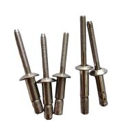 China Bright Finish Anlock Type Blind Rivets with High Strength and DIN Standard for sale