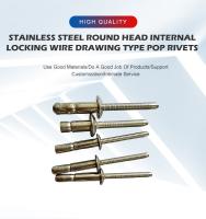 China 3.2mm 4.0mm 4.8mm 6.4mm Stainless Steel 304/316 Open Type Dome Head Blind Rivet for sale