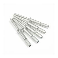 China Open End Stainless Steel Blind Rivet Flat Head Plain Finish SS304 SS316 Structural for sale