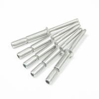China Silvery 2024 Round Countersunk Head Cup Type Draw Type Circular Ring Stripe Core Mandrel Blind Rivet for sale