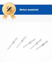 China Cup type blind rivet for Automotive Whole sale stainless steel multi grip Finish Plain for sale
