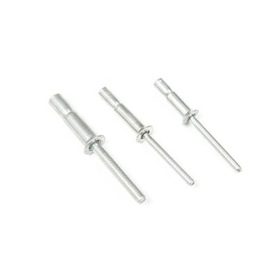 China Stainless Steel Silvery Cup Type Blind Rivets M4.8-M6.4 at Best with Open Round Head for sale