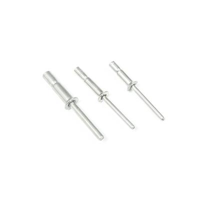 China Stainless Steel 304 Open End Flat Head Solid Metal Blind Rivet for Auto Industry for sale