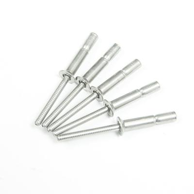 China Plain Finish 4.8mm Dia Stainless Steel Cup Mono-Bolt Rivet for Outlock Applications for sale