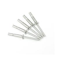 China Plain Finish Solid Stainless Steel Blind Pull Rivet from Manufacture for Small Head for sale