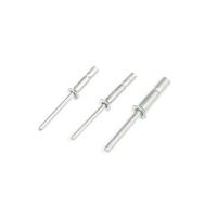 China Blind Rivets 4.8mm 6.4mm Interlock Steel Dome Head Monobolts Cup Type Plain Finish for sale