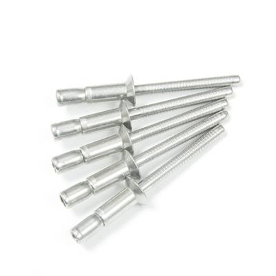 China Manufacture Stainless Steel Unigrip Type Dome Head Rivets with Silvery Appearance for sale