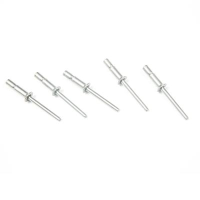 China Stainless Steel Finish Plain Countersunk Head Cup Type Draw Circular Ring Mandrel Blind for sale