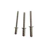 China 3.2mm 4.0mm 4.8mm 6.4mm Hangzhou Fastener Stainless Steel Open Type Countersunk Head Blind Rivet for sale
