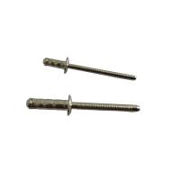 China GB Standard Stainless Steel Open Type Blind Rivet 3.2mm 4.0mm 4.8mm 6.4mm Round Head for sale