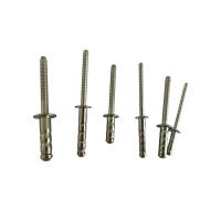 China GB Standard Stainless Steel Open Type Blind Rivet 3.2mm 4.0mm 4.8mm 6.4mm Round Head for sale