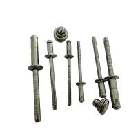 China 304 Stainless Steel Oval Head Open End Round Head Rivets with Countersunk Head Made for sale