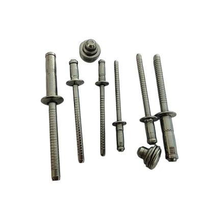 China 304 Stainless Steel Oval Head Open End Round Head Rivets with Countersunk Head Made for sale