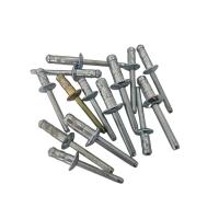 China Multi-grip Dome Head Steel Blind Rivets for Industry Bright Finish and Range Inspection for sale