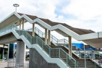 China AS 5100 Standard  Single Span Pedestrian Overpass Bridge Connecting People with Community in Australia for sale