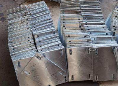 China Customize Precast Concrete Girder Beam Bridge Carbon Steel Embeded Plates for sale