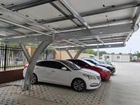China Solar Panel Wall Roof Structural Steel Fabrication Frame Industrial Warehouse Car Shed for sale