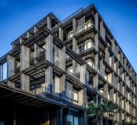 China Fabricated Steel Structure Truss Floor Deck Joists Production For Hotel Building for sale