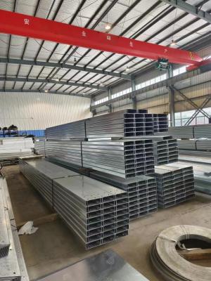 China Light Gauge Steel Stud Hat Section Q235B Customized 2200mm for sale